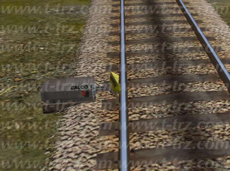 Packs containing several track blockers/derailment device for use on ...